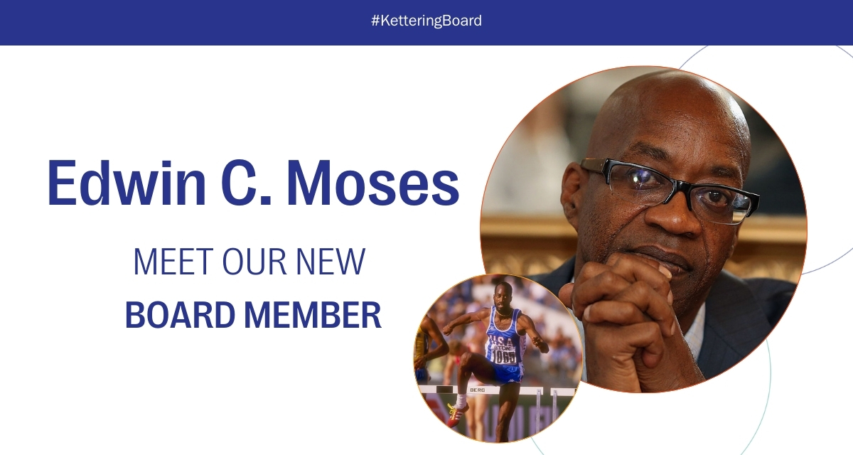 Olympian and Physicist Edwin C. Moses Joins Kettering Foundation Board ...