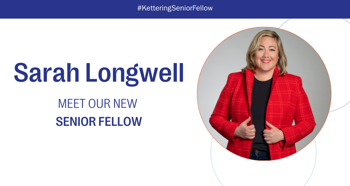 Sarah Longwell Appointed Senior Fellow - Kettering Foundation